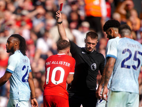 Dapat Kartu Merah, Begini Tanggapan Alexis Mac Allister | Liga Olahraga