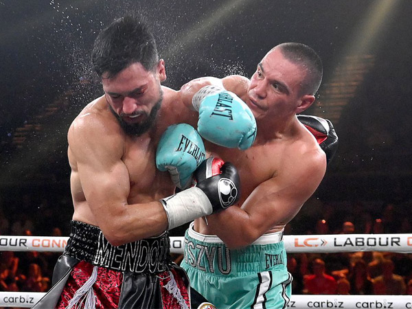 Tim Tszyu Pertahankan Sabuk Menengah Yunior WBO, Kalahkan Brian Mendoza | Liga Olahraga