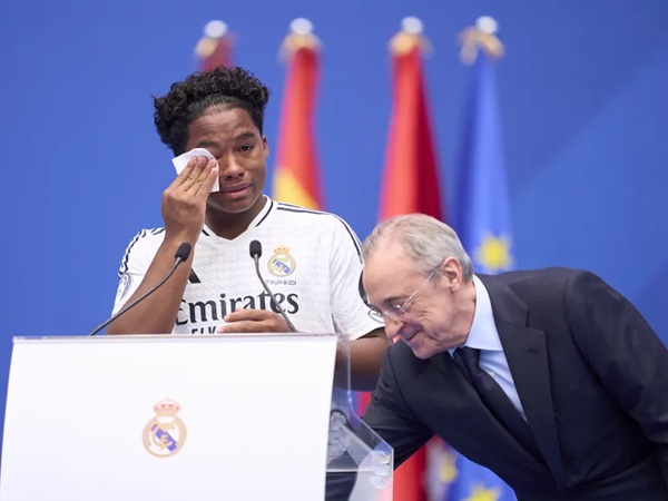 Endrick Felipe Bahagia Setelah Diperkenalkan sebagai Pemain Real Madrid ...