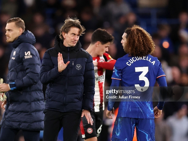 Thomas Frank Tanggapi Kartu Merah yang Diterima Marc Cucurella | Liga ...